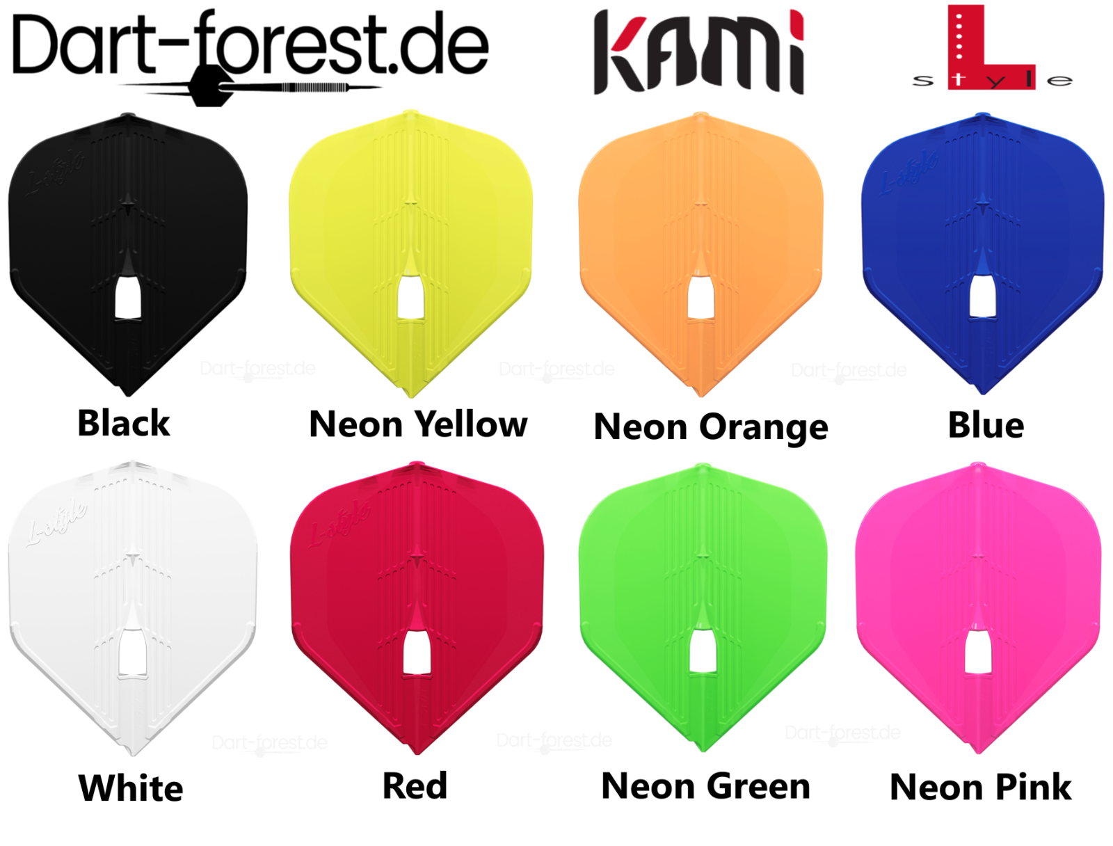 Dein online Dartshop L-Style - KAMI Champagne Pro Flight - L1 Standard